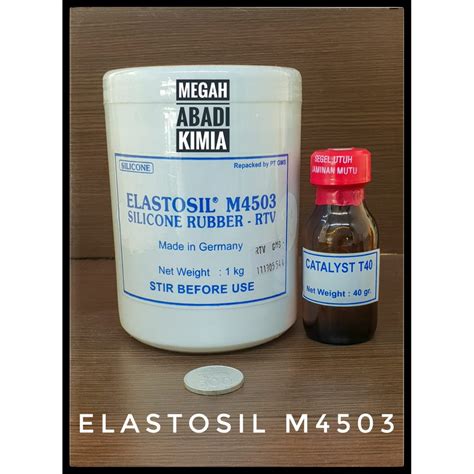 Jual Silicone Rubber Elastosil M4503 Food Grade 1 Kg Shopee Indonesia