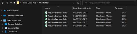 VBA Lista De Arquivos Na Pasta Automate Excel