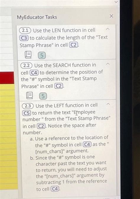 21 Use The Len Function In Cell To Calculate The