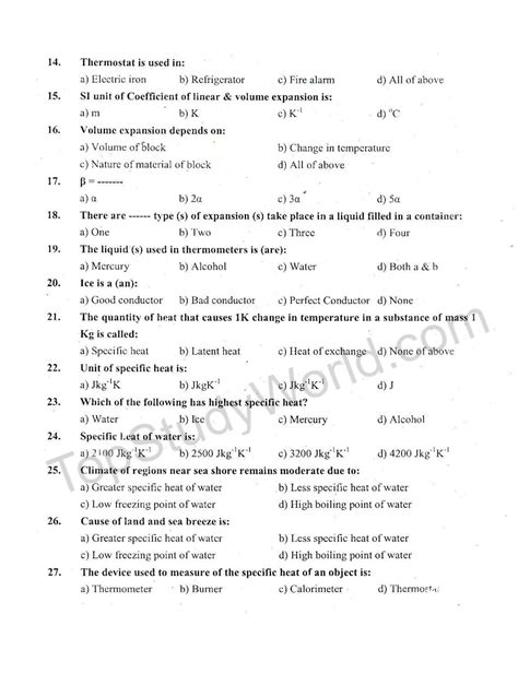 SOLUTION Chapter 8 Physics Class 9 Studypool