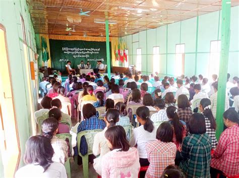 သာစည်မြို့ အမှတ် ၂ အခြေခံပညာအထက်တန်းကျောင်း၌ လူငယ်စကားဝိုင်းကျင်းပ