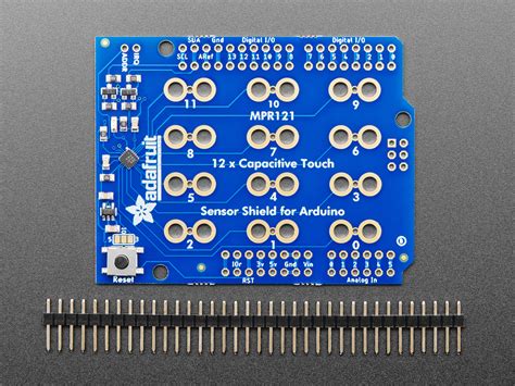 Adafruit 12 X Capacitive Touch Shield For Arduino Mpr121 Id 2024 Adafruit Industries
