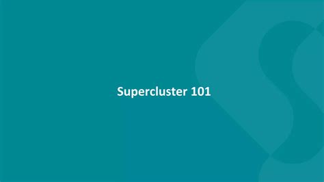 Digital Technology Supercluster Associate Information Ppt