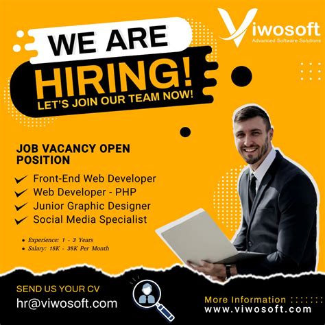 Viwosoft Technologies On Linkedin Hiring