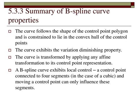 Ppt Modelling And Representation 4 Bezier B Spline And Subdivision Surfaces Powerpoint
