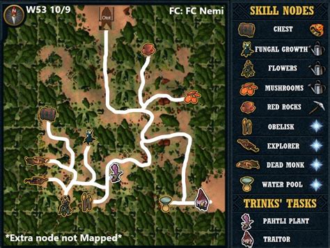 W53 109 Extra Node Not Mapped Rnemiforest