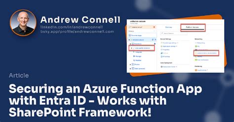 Secure Azure Function Apps With Entra Id For Spfx Apps