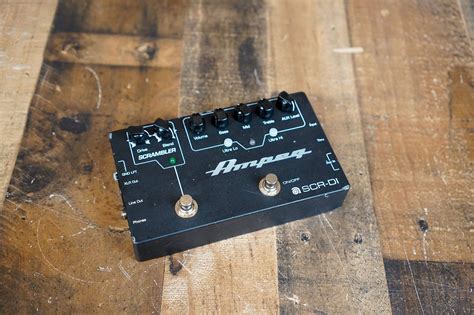 Ampeg Scr‑di Bass Di Preamp With Scrambler Overdrive Black Effects