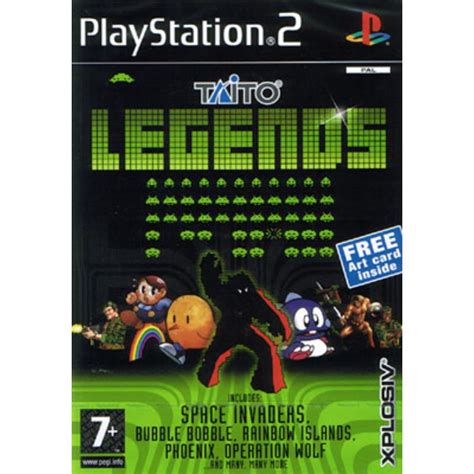 Taito Legends Ps2 Japanese Imported Video Games