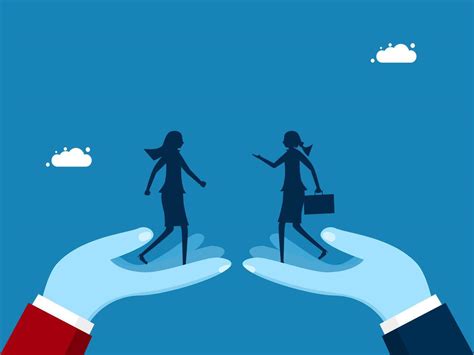 Negotiate Using Large Hands Vector Art At Vecteezy