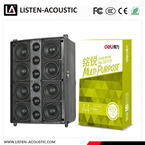 Active Compact Sound System Dual Inch Line Array Speaker China Line Array Speaker And Audio