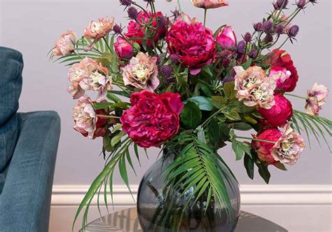 قیمت خرید انواع گل مصنوعی شاخه ای و دسته ایساپن هوم