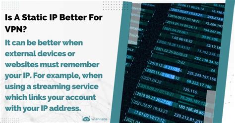 do i need a static ip address for vpn 2023 guide wlan labs