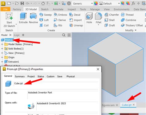 Occurrence Name Could Be Duplicated In Model Tree Of Inventor Assembly