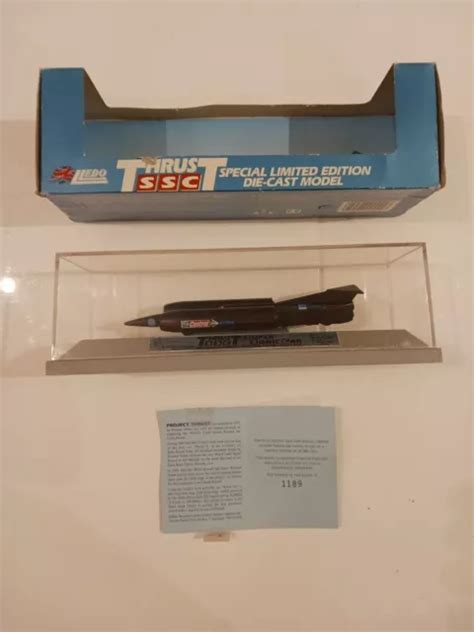 Lledo Thrust Ssc Special Limited Edition Die Cast Model £11 12 Picclick Uk