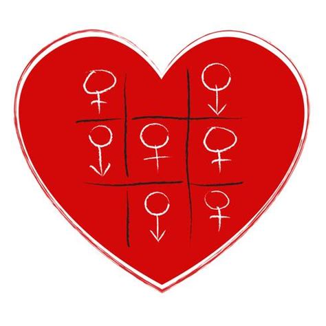 Tic Tac Toe Game With Sex Symbol Vector Art At Vecteezy