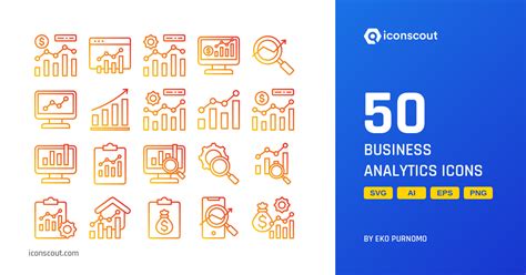 비즈니스 분석 Icon 팩 Pak 50 개 무료 다운로드 사업 Icons Iconscout