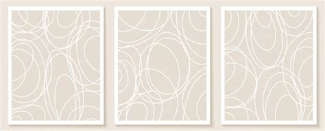 Premium Vector Contemporary Templates With Abstract Shapes And Line In Nude Colors