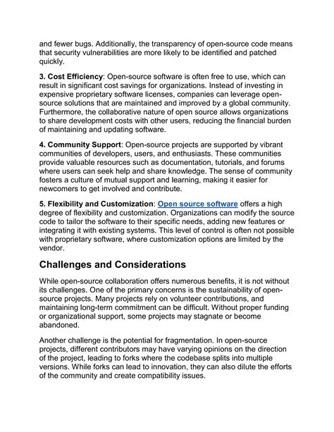 Discover The Power Of Open Source Project Collaboration Pdf