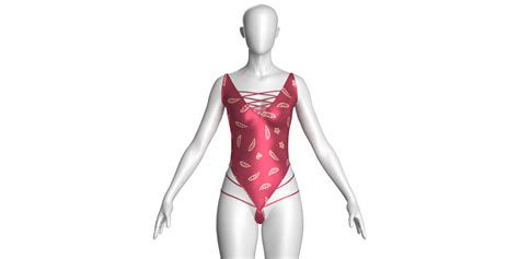 Girls Bikini Summer Print V3 Superhive Formerly Blender Market