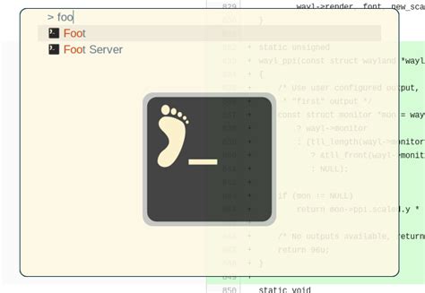 Fuzzel Application Launcher For Wlroots Based Wayland Compositors