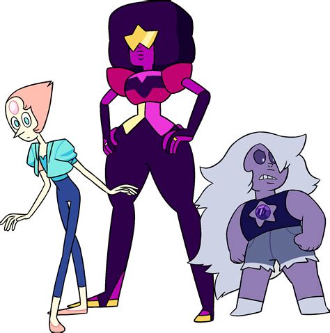 Steven Universe Crystal Gems Recolors By Charaviolet On Deviantart