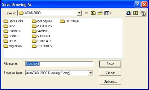 Learn Basic Auto CAD Auto CAD Save A Drawing