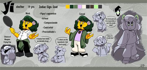 Yi Lmk Oc Ref By Rolleyarts On Deviantart