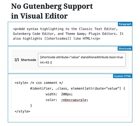 Html Editor Syntax Highlighter At Wp Plugin