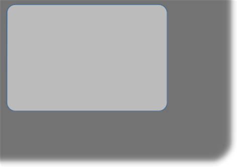 Download Blue Glossy Rectangle Button Svg Clip Arts Display Device Png Download 5310701