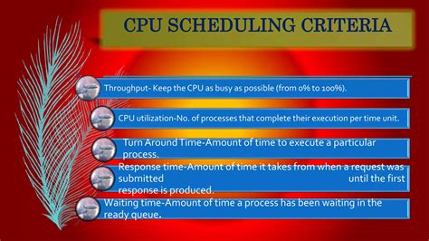 Scheduling Algorithm Pptx