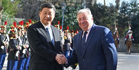 习近平主席访问意大利、摩纳哥、法国