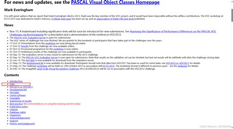 Pascal Voc 2012数据集下载 官方渠道下载亲测更快voc数据集下载 Csdn博客