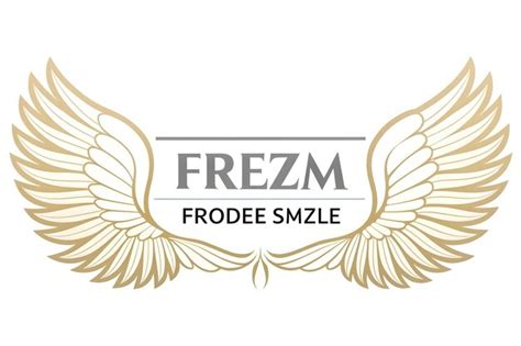 Flat Plus Size Model Wings Border Frame With Freedom Text Concept As A Border Frame Design