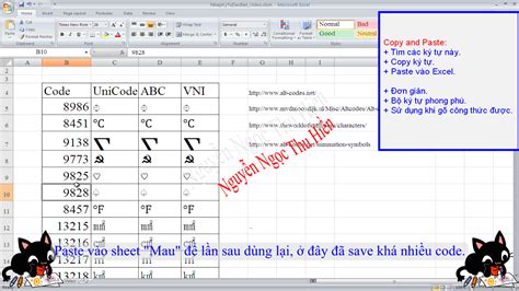 Cách Chèn Và Sử Dụng Ký Tự đặc Biệt Trong Excel