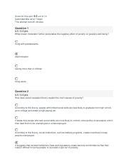 Module 10 Quiz Scoreforthisquiz 9 5outof10 SubmittedMar22at7 30pm Thisattempttook25minutes