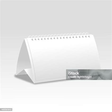벡터 3d 표 종이 카드 흰색 바탕에 흰색 배경 2015년에 대한 스톡 벡터 아트 및 기타 이미지 2015년 광고 나선형 Istock