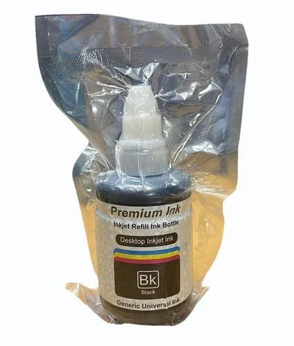 Ml Premium Black Inkjet Refill Ink Packaging Type Bottle At Rs Bottle In Mumbai