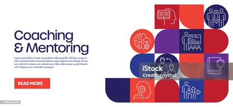 Line Icons를 사용한 코칭 및 멘토링 관련 디자인 단순 윤곽선 기호 아이콘 교육 웨비나 지식 개선 개발에 대한 스톡 벡터 아트 및 기타 이미지 Istock