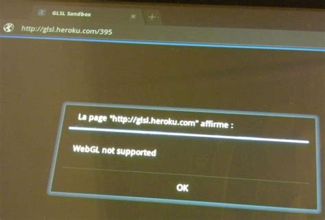 Asus Eee Pad Transformer Quick Webgl Test Geeks3d