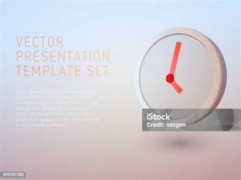 벡터 3d 비즈니스 테마 프레 젠 테이 션 서식 파일 설정 3차원 형태에 대한 스톡 벡터 아트 및 기타 이미지 3차원 형태 가리키기 개념 Istock