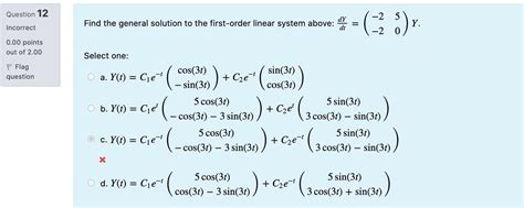 solved eigenvalue eigenvector pairs for the matrix a 5