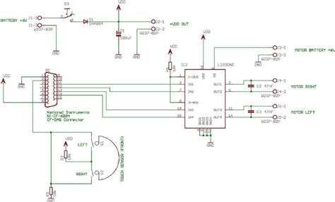 Simple Robot Circuit Diagram