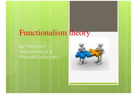 Functionalism Theory Ppt