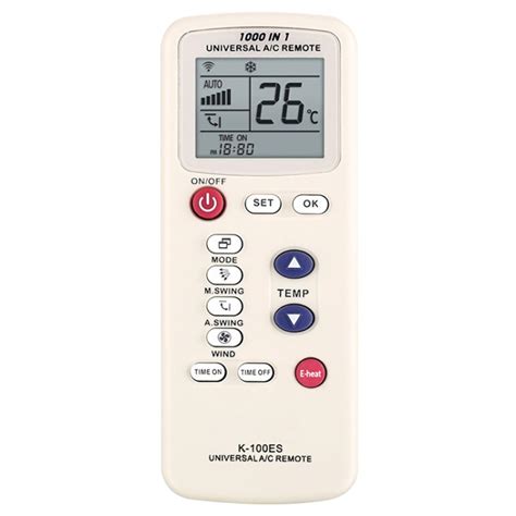 Chunghop Universal A C Remote Control K 100es
