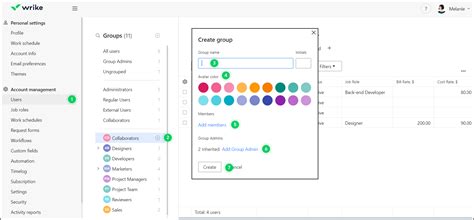 Creating User Subgroups Wrike Help Center