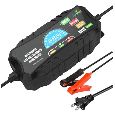 차량밧데리충전기 12v 24v 자동차 배터리 충전기 다중 보호 완전 자동 지능형 펄스 수리 6v 12v 24v 배터리