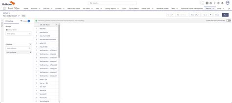Build A Report Salesforce Lightning