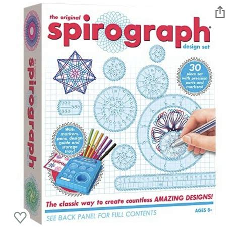 The Original Spirograph Design Set 30 Piece Set With Precision Parts And Markers 3876654236