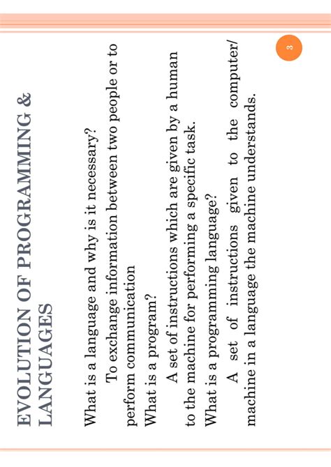 Evolution Of Programming Languages And Programming Stepspdf